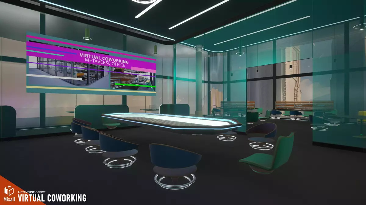 Віртуальний коворкінг Офіс Metaverse Огляд пакету магазину ресурсів Unity Sharp Coder Blog