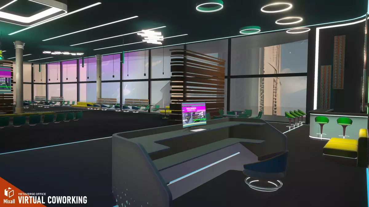 Віртуальний коворкінг Офіс Metaverse Огляд пакету магазину ресурсів Unity Sharp Coder Blog